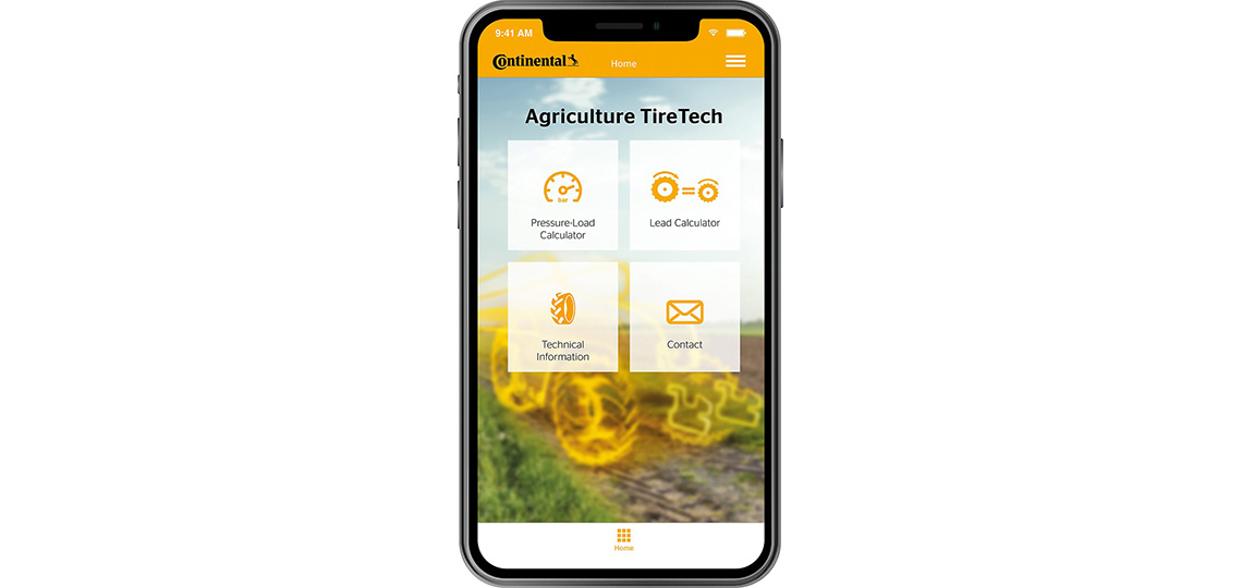Continental Launch New Agricultural Tyre App at LAMMA