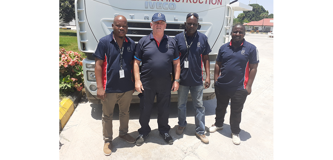 Malcolm Group Driver Trainer Completes Transaid Secondment