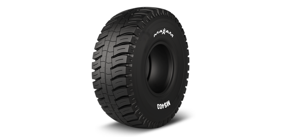 New MAXAM Rigid Large Haul MS403 Truck Tyre is Company’s Largest Mining ...