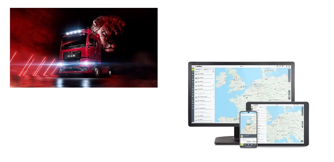 Webfleet and RIO for MAN Trucks - Commercial Tyre Business