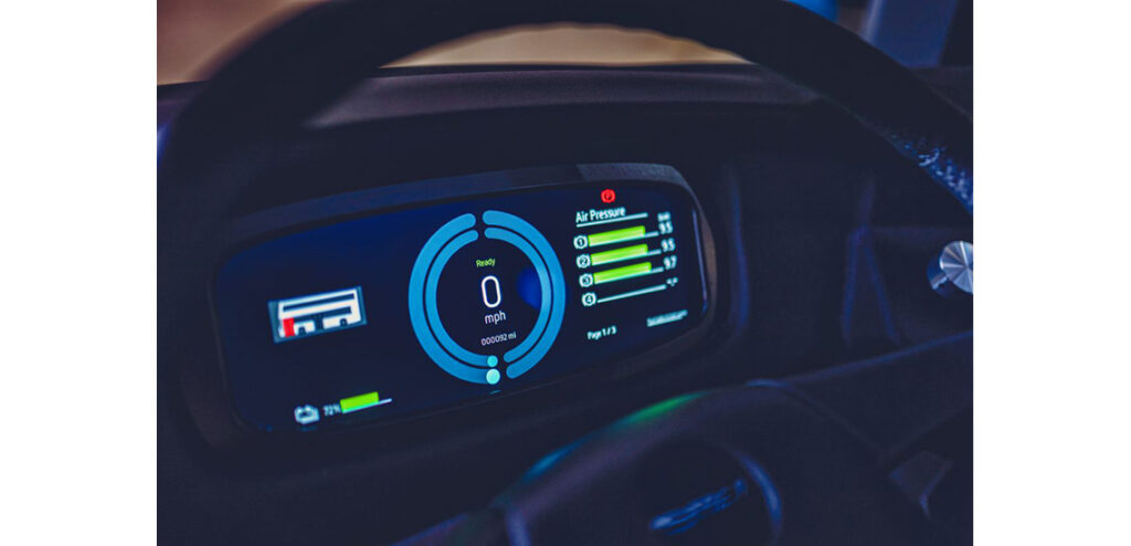 Wheely-Safe Alerts Displayed on Dashboard of Wrightbus